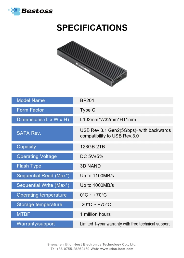 Wholesale Portable SSD | External SSD Manufacturer - Bestoss Wholesale Portable SSD | External SSD Manufacturer - Bestoss